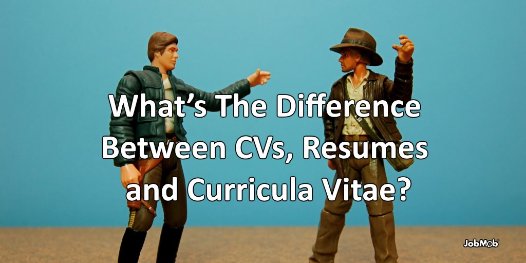 📖 What’s The Difference Between CVs, Resumes and Curricula Vitae?