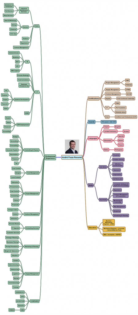 🗺 51 Awesome Resume Mind Map Ideas to Copy