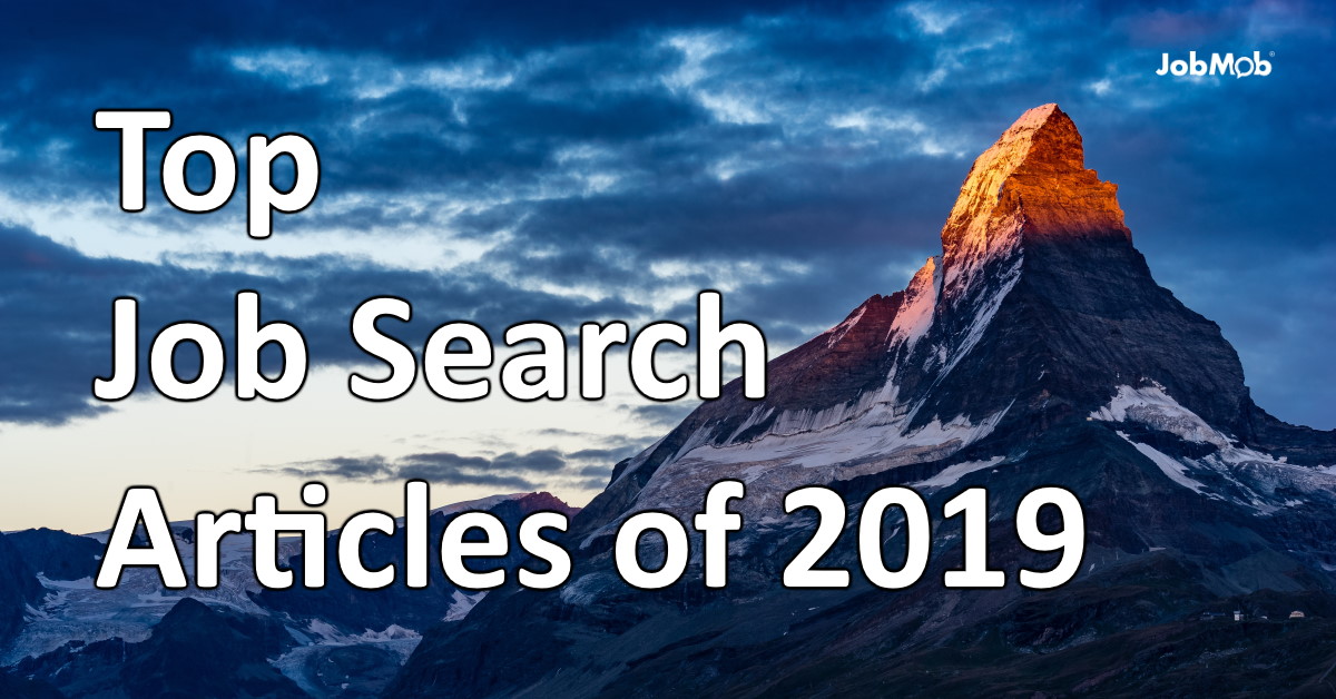 🗻 Top Job Search Articles of 2019